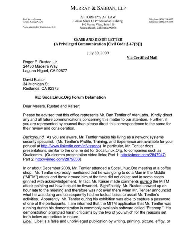 Cease and Desist Letter Template - 17+ Samples for Word and PDF Cease and Desist Letter Template - 17+ Samples for Word and PDF