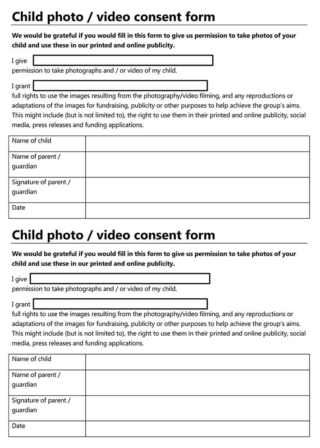 Free Video Consent Forms - Word | PDF - (Editable)