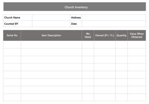 40 FREE Inventory Spreadsheet Templates (Word - Excel)