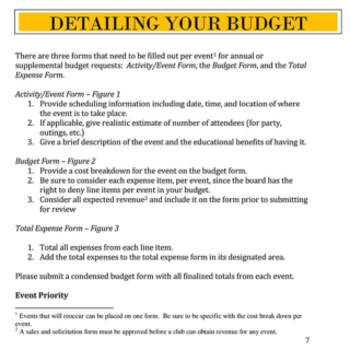 Club Budget Templates & Samples (Excel | PDF)