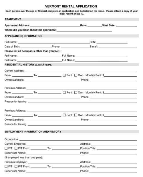 Free California Rental Application Forms [Laws & Obligations]
