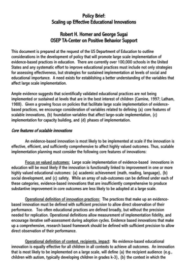 22 Free Policy Brief Templates & Examples