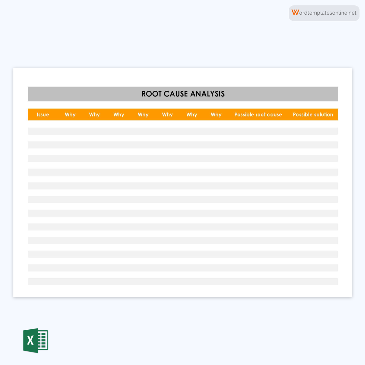 40 Effective Root Cause Analysis Templates Forms Examples 3 4 Root