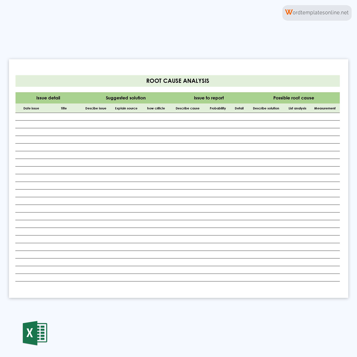 40 Effective Root Cause Analysis Templates Forms Examples 3 4 Root