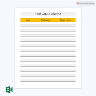17 Free Root Cause Analysis Templates for Excel, Word