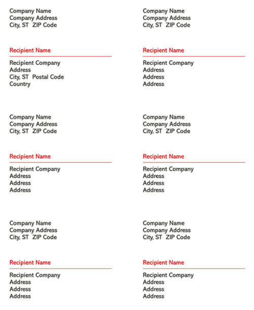38 Free Shipping Label Templates - Easy to Edit & Print