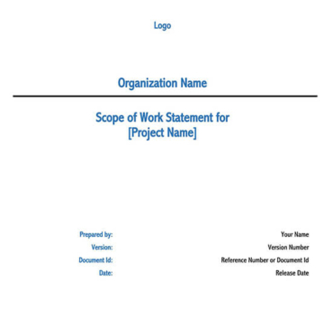 14 Simple Scope of Work Templates (Word) | Free Downloads