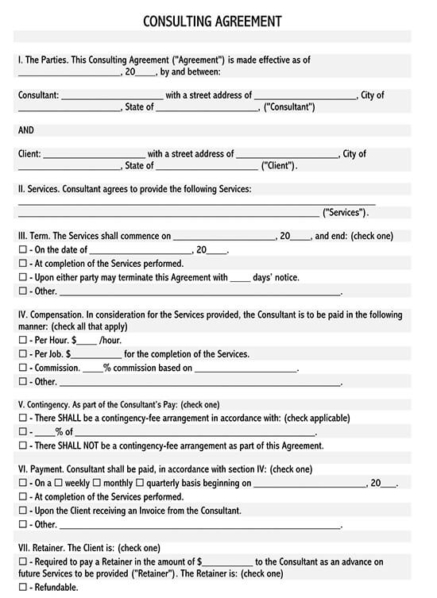 Free Service Contract Templates (Word) - Simple Guide