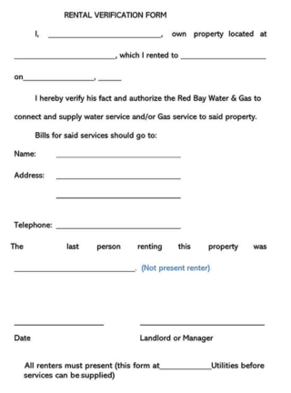 11 Ready-to-Use Rent (Landlord) Verification Forms