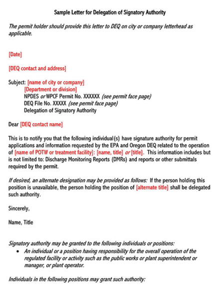 Signature Authorization Letter Samples [How to Write]