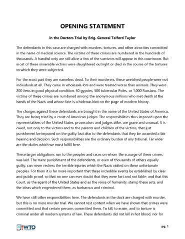 How to Write an Opening Statement (18 Best Examples)