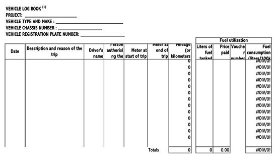 44 Free Printable Vehicle Maintenance Logs (Excel | Word)