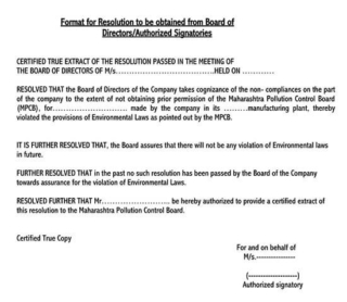 Free Board Resolution Templates | Word - PDF