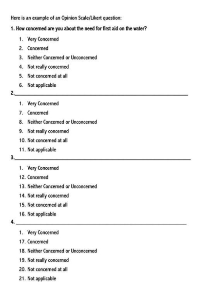 20 Free Likert Scale Templates | Word - PowerPoint