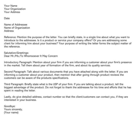 How to Write a Business Introduction Letter (Examples)