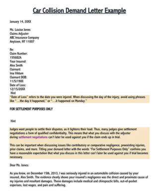 12 Free Demand Letter for Payment Templates