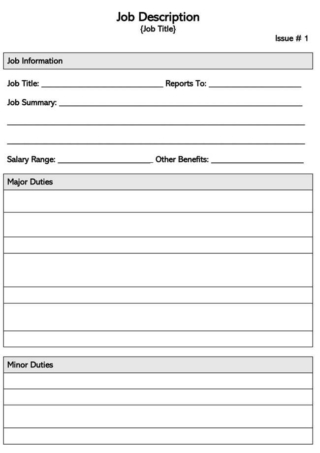 26 Free Job Description Templates (Guide with Examples)