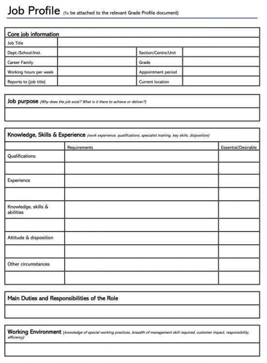 26 Free Job Description Templates (Guide with Examples)