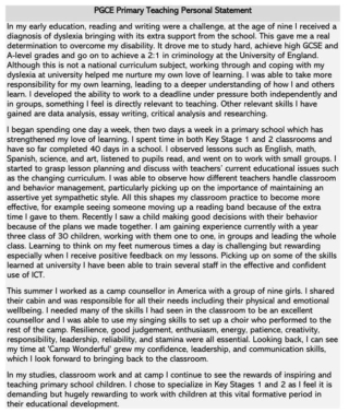 6 Great Teaching Personal Statement Examples (How to Write)