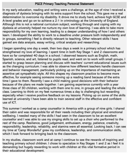 6 Great Teaching Personal Statement Examples (How to Write)