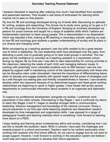 6 Great Teaching Personal Statement Examples (How to Write)