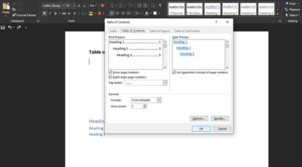 Free Table of Contents Templates (for Microsoft Word)