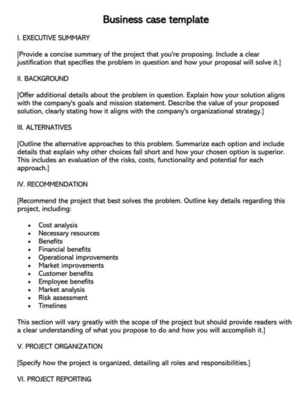 How to Write a Business Case (20 Free Templates & Examples)