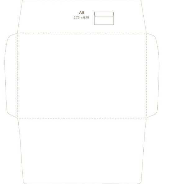 Free Printable Envelope Address Templates in Every Size