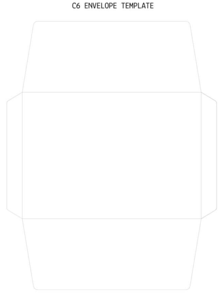 50 FREE Envelope Templates for Every Size (PDF - Word)
