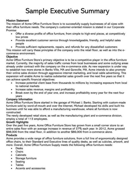 31 Executive Summary Examples (Guide + Free Templates)