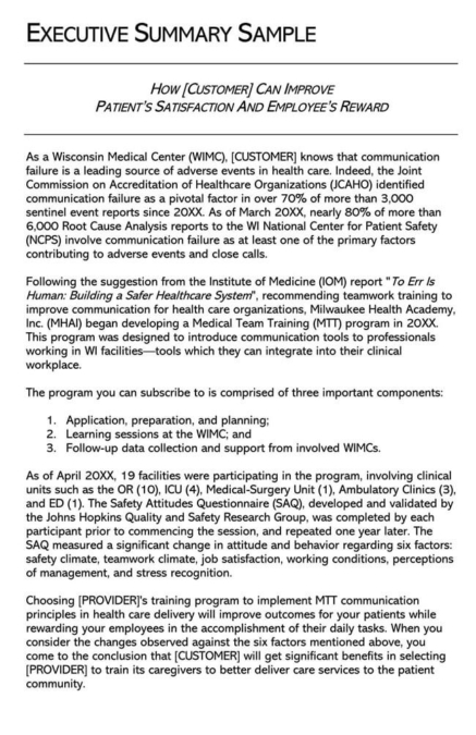 31 Executive Summary Examples (Guide + Free Templates)