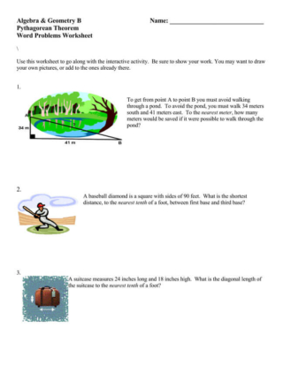 32 FREE Pythagorean Theorem Worksheets
