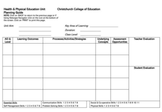 20 Free Unit Plan Templates | Word - PDF