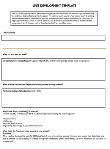 20 Free Unit Plan Templates | Word - PDF