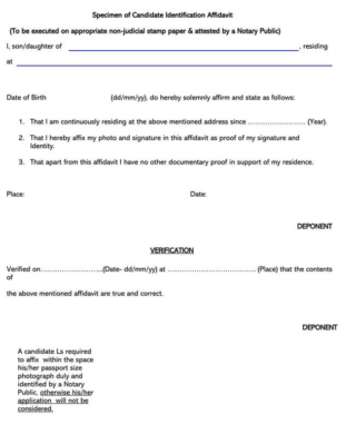 Free Affidavit of Identity Forms & Templates (Word | PDF)