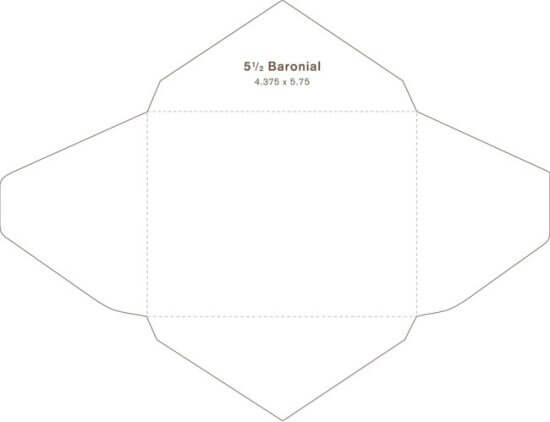 Free Printable Envelope Address Templates in Every Size