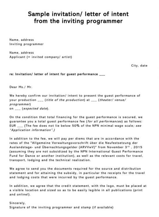 How to Write an Invitation Letter (Examples & Free Template)