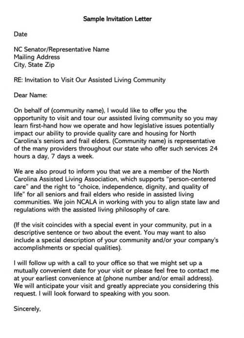 How to Write an Invitation Letter (Examples & Free Template)