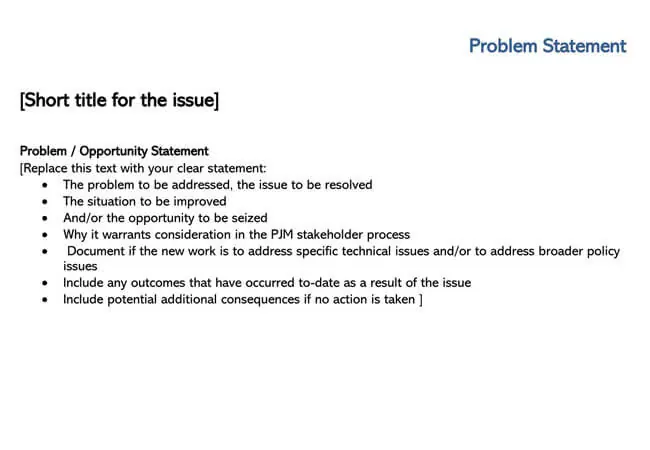 26 Best Statement Of The Problem Examples How To Write