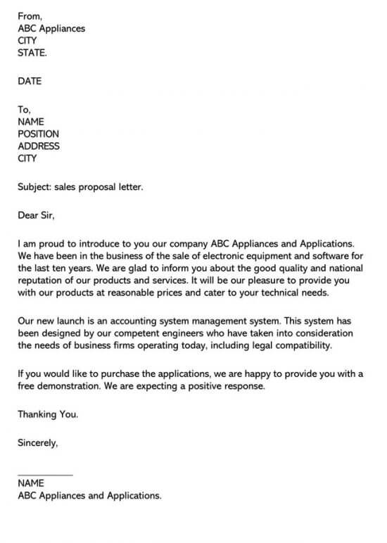 23 Effective Sales Letters | How to Write (with Examples)