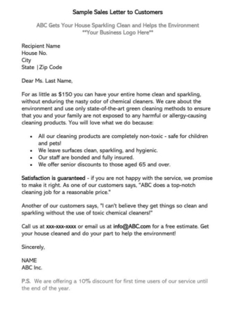 23 Effective Sales Letters | How to Write (with Examples)