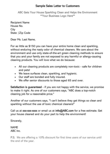 23 Effective Sales Letters | How to Write (with Examples)