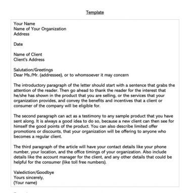 23 Effective Sales Letters | How to Write (with Examples)