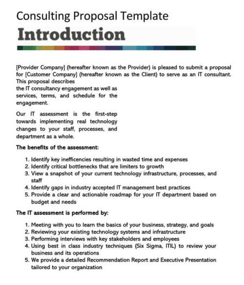 How to Write a Consulting Proposal (20+ Free Templates)