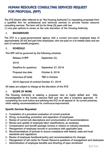 22 Free Consulting Proposal Templates