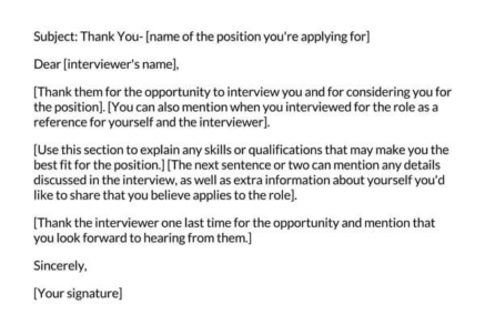 Thank You Email After Phone Interview (28 Best Examples)