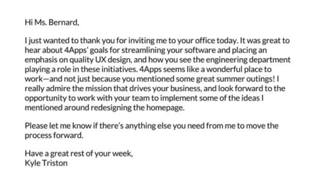 Thank You Email After Phone Interview (28 Best Examples)