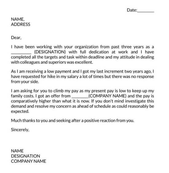 32 Salary Increase Letter Samples | How to Ask for Pay Rise?