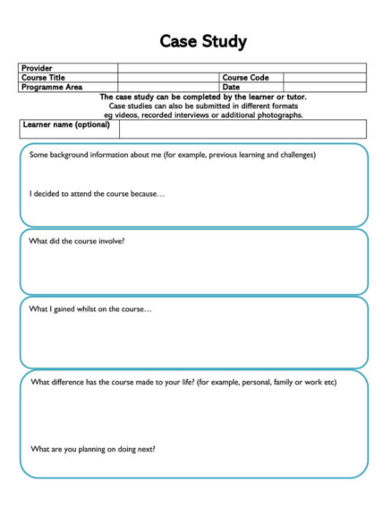 Case Study: How to Write (24 Free Templates)