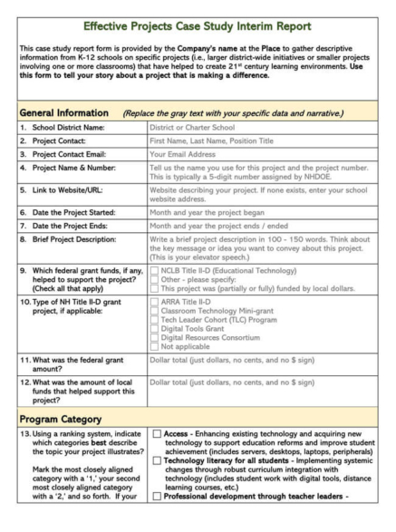 Case Study: How to Write (24 Free Templates)